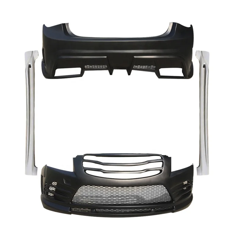 Car-Body-Kit-Front-Bumper-Rear-Bumper-Side-Skirts-For-Chevrolet-Cruze ...