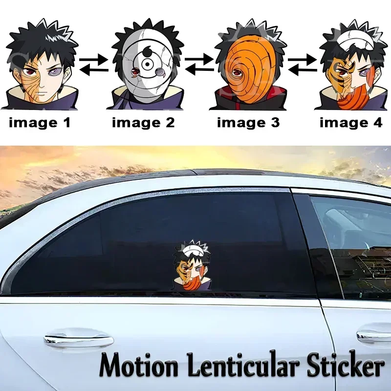 3D-Motion-Stickers-Anime-NARUTO-Uchiha-Obito-Waterpoof-Stickers-for ...