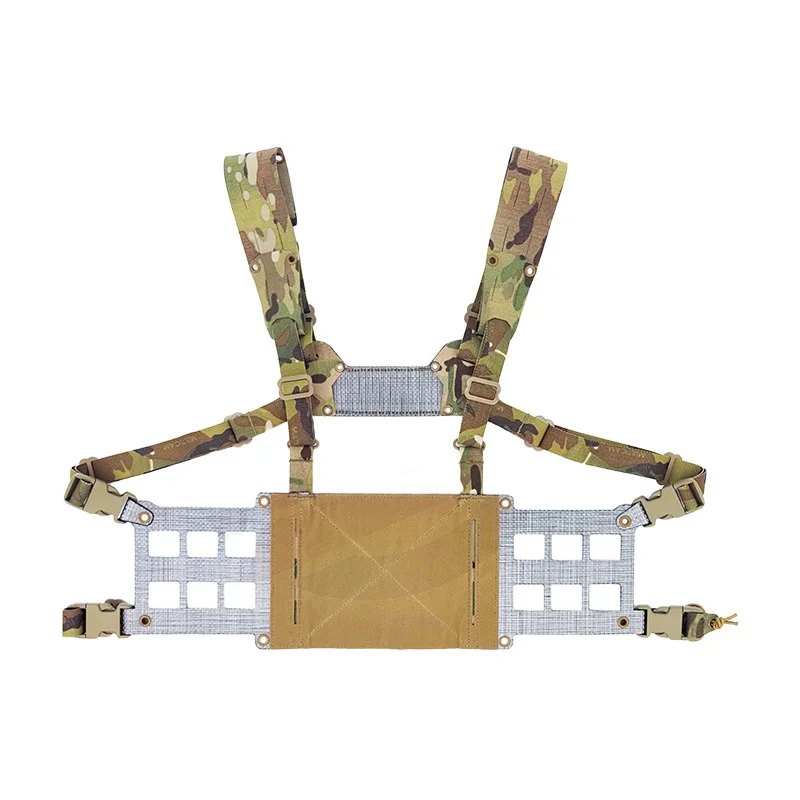 Tactical Raiders Low Vis Chest Rig V2 NIR Compliant MC Multi Camo ...
