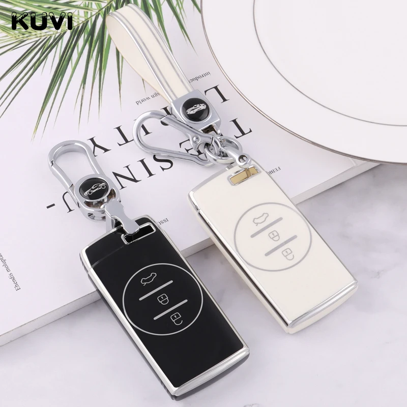 Fashion TPU Car Key Remote Case Cover Shell Fob For Chery Tiggo 4 5X 7 ...