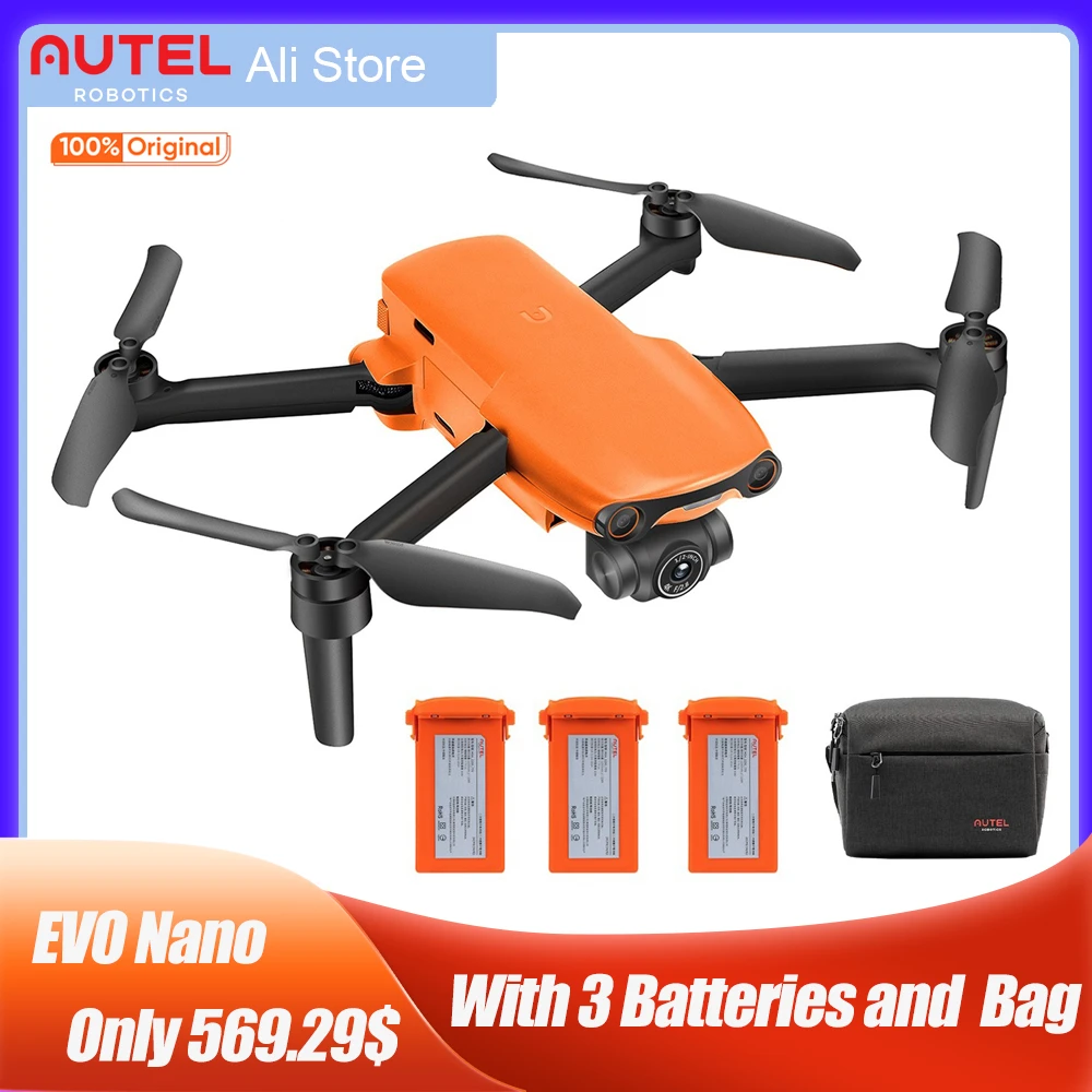 Autel Robotics Camera Drone EVO Nano 249g 1/2 inch CMOS 4K/30fps HDR ...