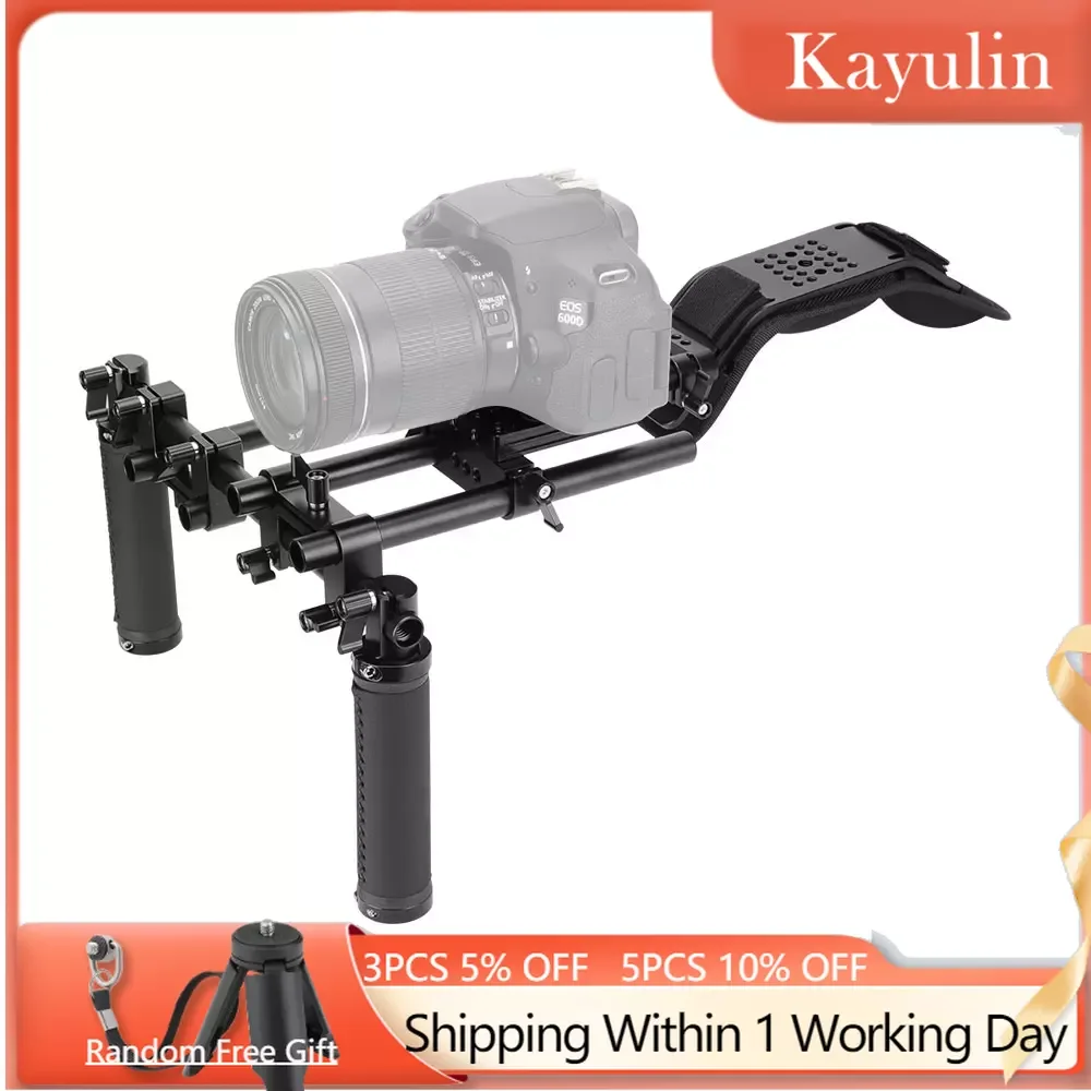 SZRIG-DSLR-Handheld-Shoulder-Mount-Support-Rig-With-Dual-Leather ...