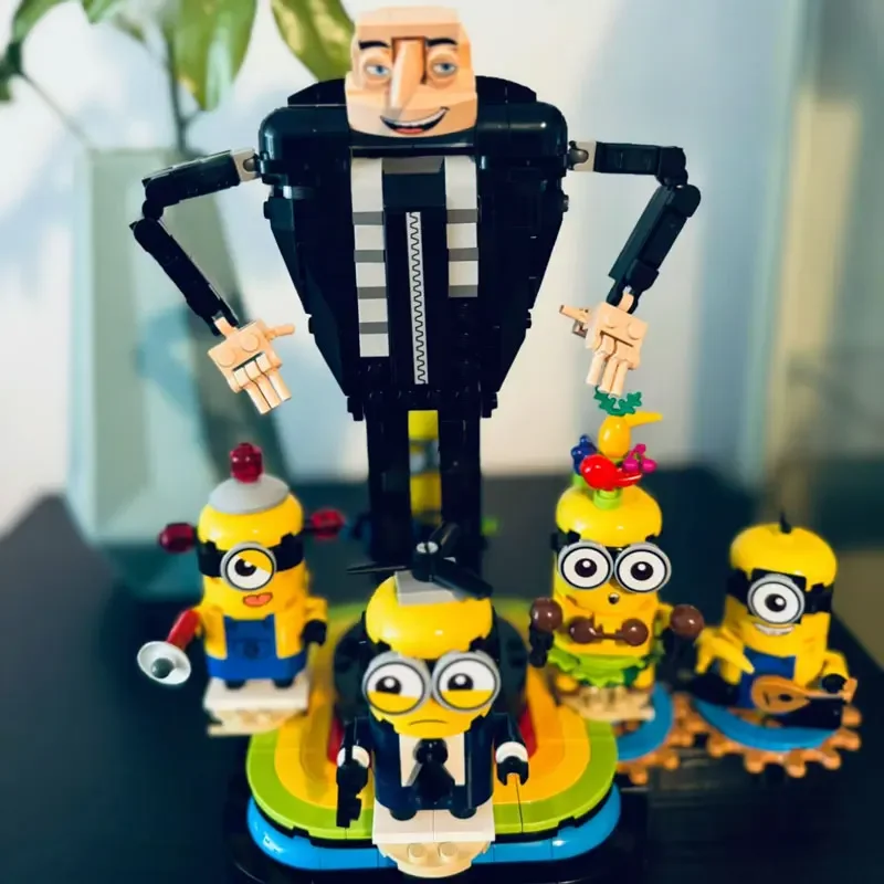 2024-MOVIE-NEW-Brick-Built-GRU-and-Minions-75582-Model-Building-Blocks ...
