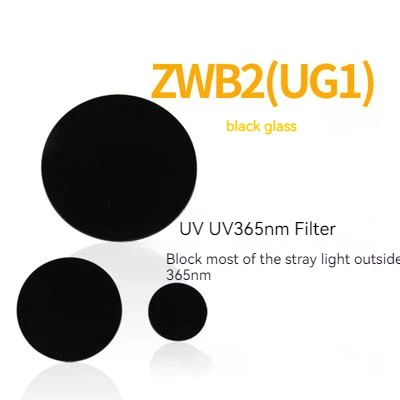 365nm-Uv-Transmission-Filtered-Through-Circular-ZWB2-Filter-Lens-To ...