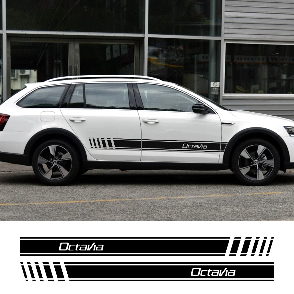 2PCS Car Side Stickers Auto Free shipping Decals DIY Decoration For ...