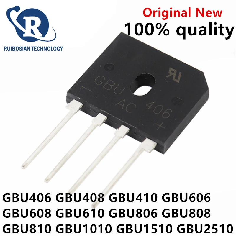 5pcs-lot-GBU406-GBU408-GBU410-GBU606-GBU608-GBU610-GBU806-GBU808-GBU810 ...