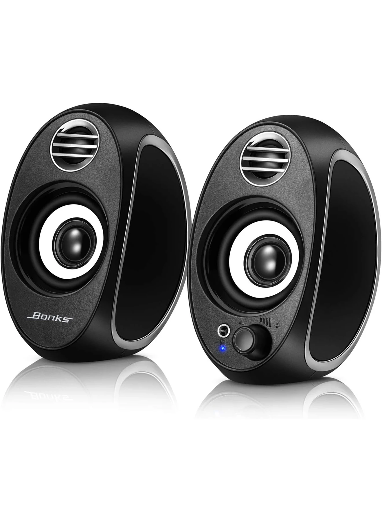 B-Computer-Speakers-for-Desktop-PC-Powered-Speaker-USB-Powered-Monitor ...