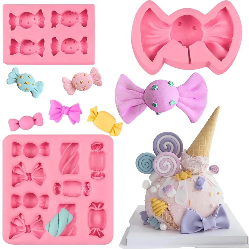 Cute-Candy-Shape-Cake-Decora-o-Silicone-Mold-DIY-Chocolate-Mousse ...