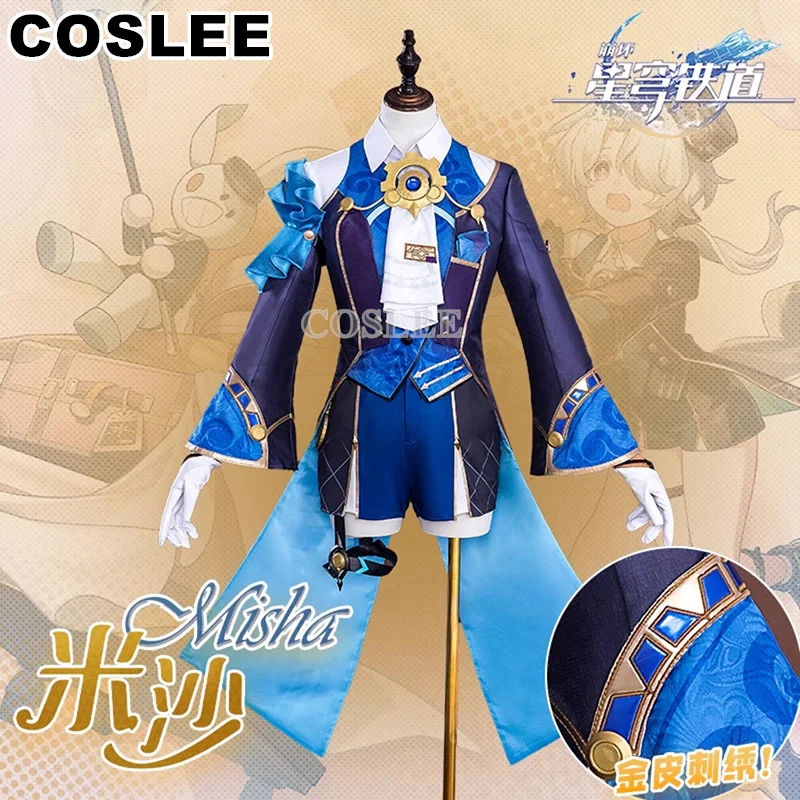 COSLEE-Honkai-Star-Rail-Mikhail-Misha-Cosplay-Costume-Fashion-Handsome ...