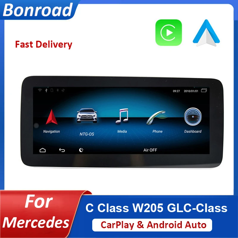 10.25'' Android Screen Multimedia CarPlay Radio GPS Navigation For ...