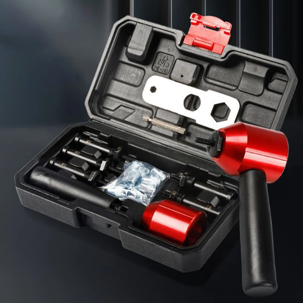 Cordless Rivet Nut Adapter Kit Metric M3-M8 Electric Drill Nut ...