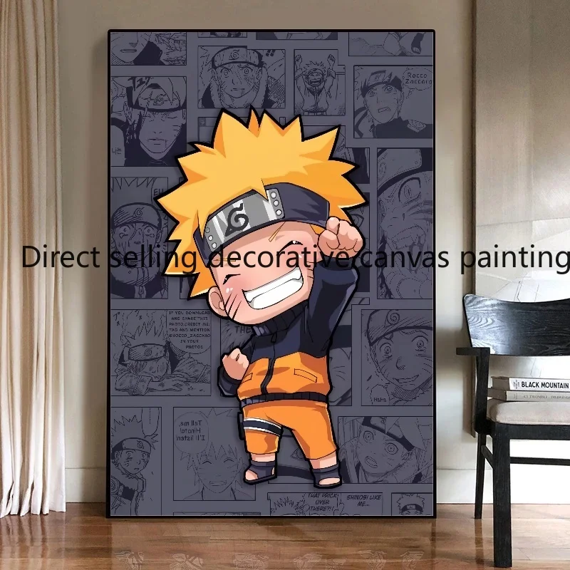Anime-Naruto-Peripheral-Poster-Mural-Canvas-Painting-High-Quality-Art ...