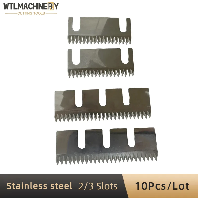 10Pcs-Stainless-Steel-Carton-Sealer-Tooth-Blade-Tape-Thin-Film-Carton ...