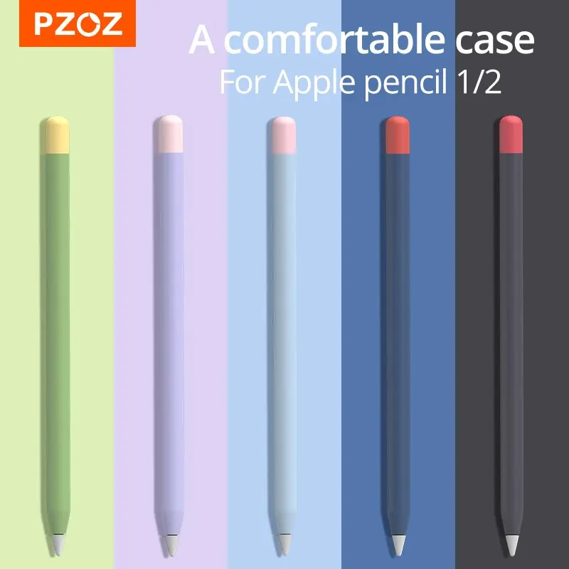PZOZ-Capa-de-Silicone-Port-til-para-L-pis-Apple-Tablet-Touch-Stylus ...