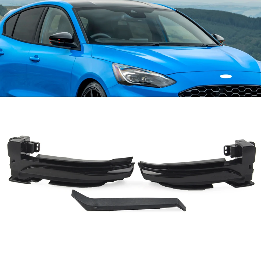 2Pcs Car Dynamic Turn Signal Light Side Mirror Indicator Lamp For Ford ...