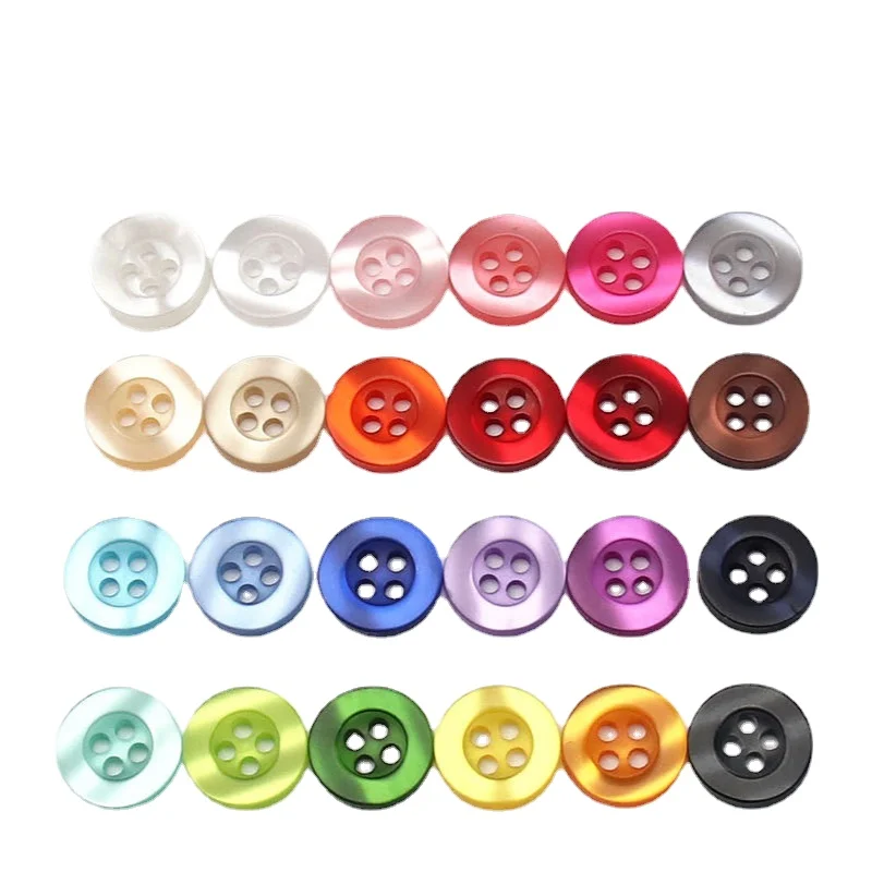 20-to-150PCs-2-6MM-Resin-Pearlescent-Real-Corrugated-Button-Four-Eye ...
