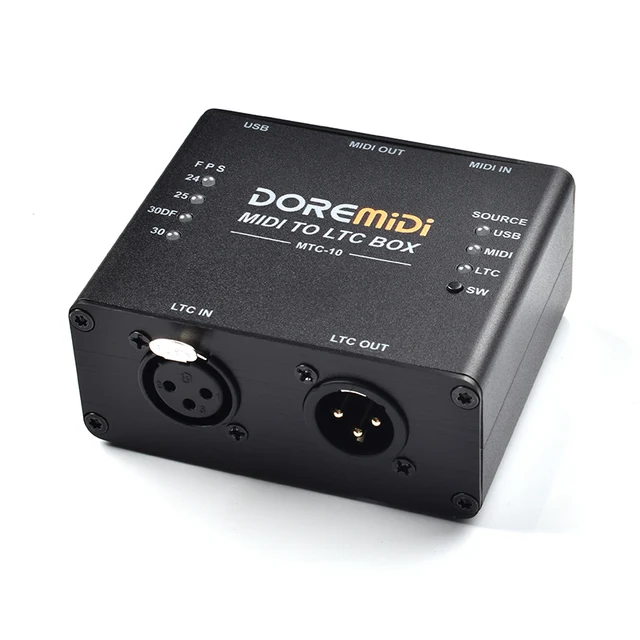MIDI To LTC Box Is MIDI Time Code and SMPTE LTC Time Code Conversion ...