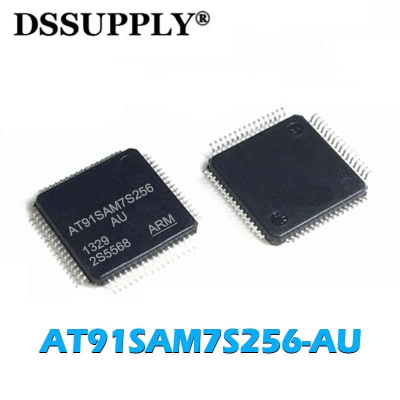 5PCS New Original AT91SAM7S256-AU AT91SAM7S512-AU AT91SAM7S256 LQFP-64 MCU Microcontroller ...