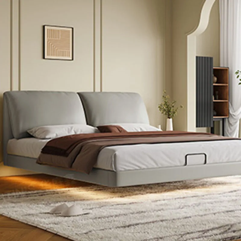 Set-Simple-Double-Bed-Light-Soft-Designer-Sleeping-Human-Double-Bed ...
