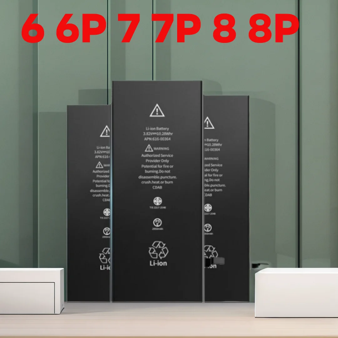 A+++ Zero-cycle High-quality Battery For iPhone 5 6 6S 5S SE 7 8 Plus X ...