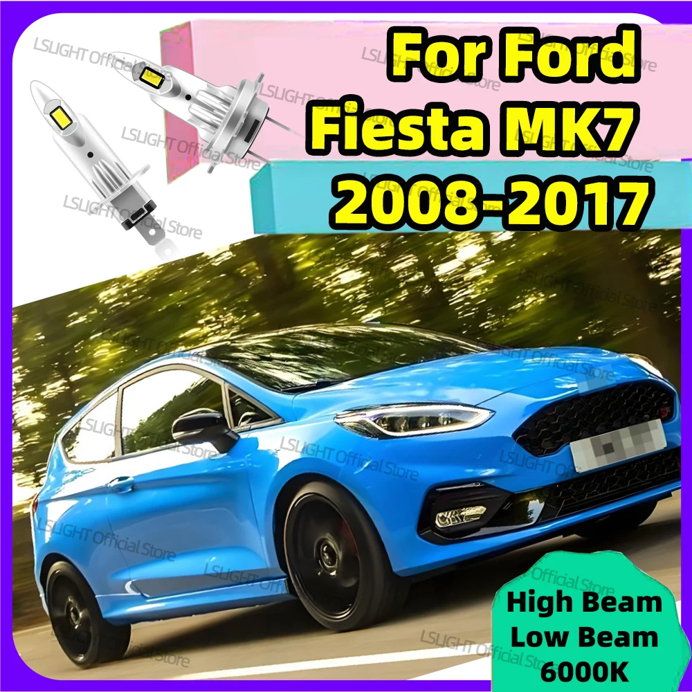 2/4x LED Headlights 30000LM HeadLamp Bulbs 6000K Plug&Play For Ford ...
