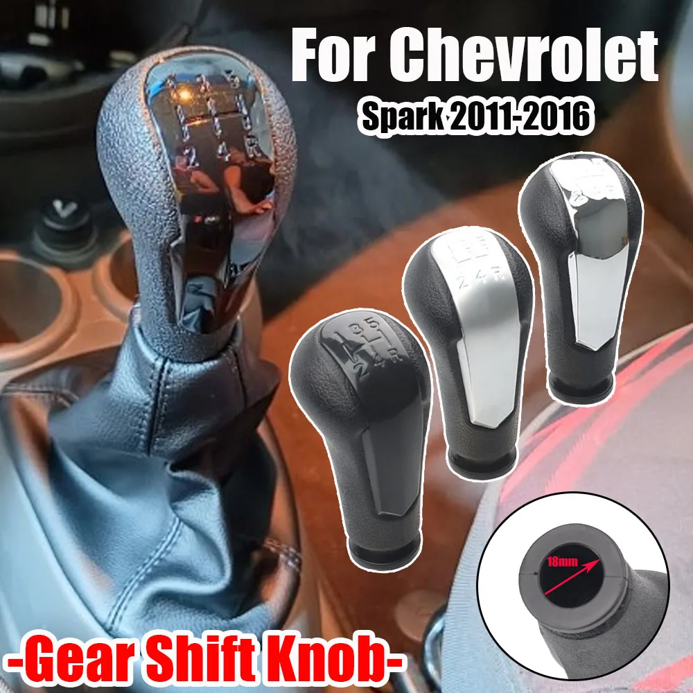 Car-Manual-Gear-Shift-Knob-With-Boot-Shifter-Lever-5-Speed-For ...