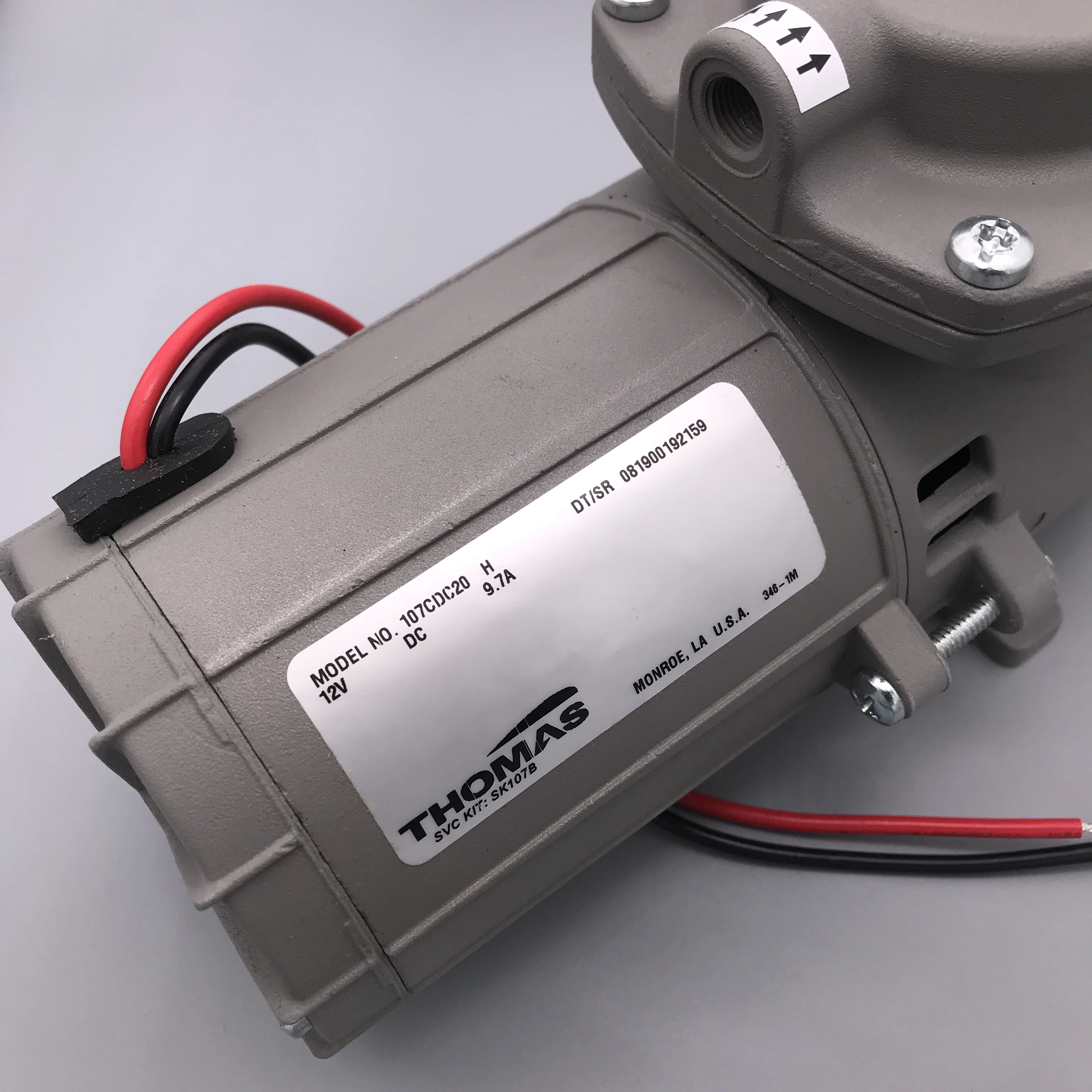 Brand New Genuine 107cdc20 Dc12v Pump Vacuum Pump Power Air Compressor ...