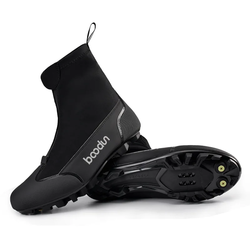 Brand BOODUN New Mens Locked Cycling Shoes Mid Tube Zipper Package ...