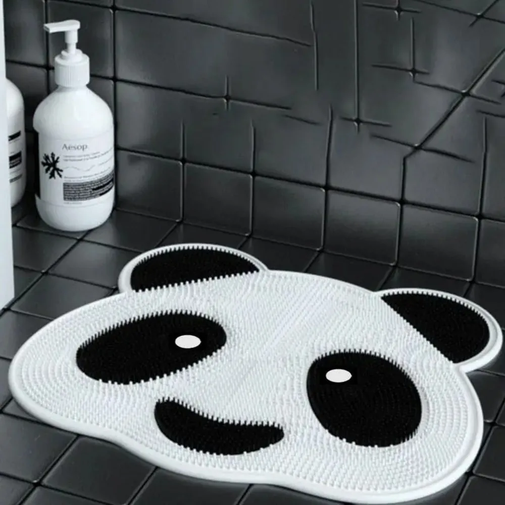 Panda-Silicone-Massage-Pad-Bathroom-Anti-Slip-Bathing-Back-Rubbing ...
