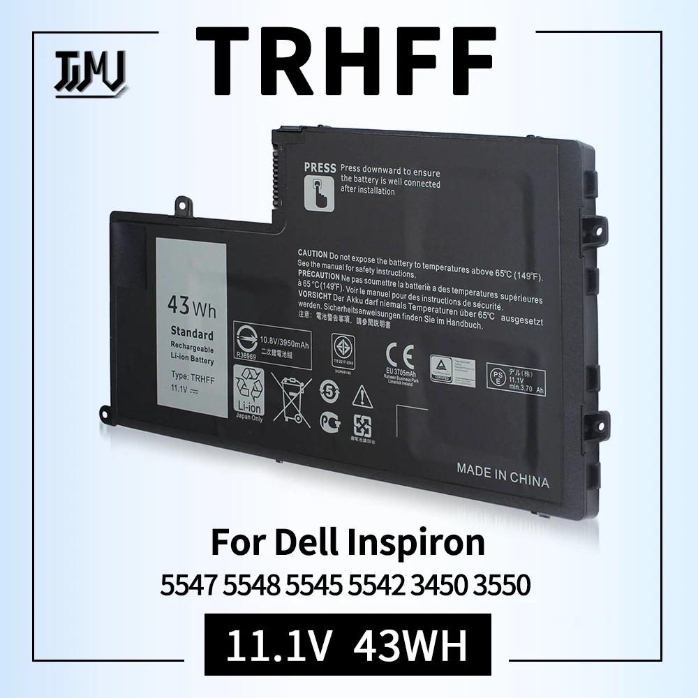 TRHFF-P39F-P49G-43WH-Laptop-Battery-for-Dell-Inspiron-15-5547-5547-5548 ...
