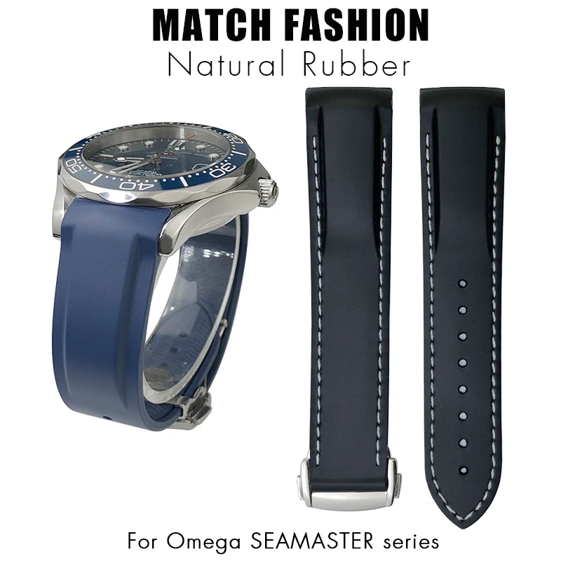 18mm-19mm-20mm-21mm-22mm-Watchband-for-Omega-Seamaster-GMT-Diver-300 ...