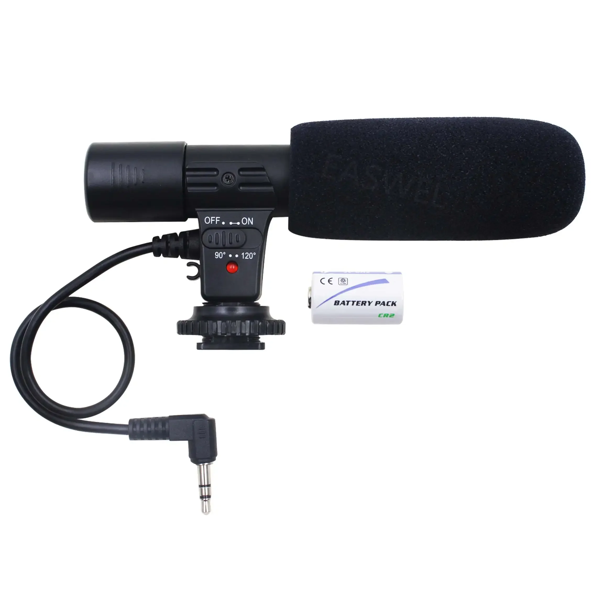 3.5mm DV Stereo Microphone Mic for Canon 7D 60D 600D Rebel T3i Kiss X5 ...