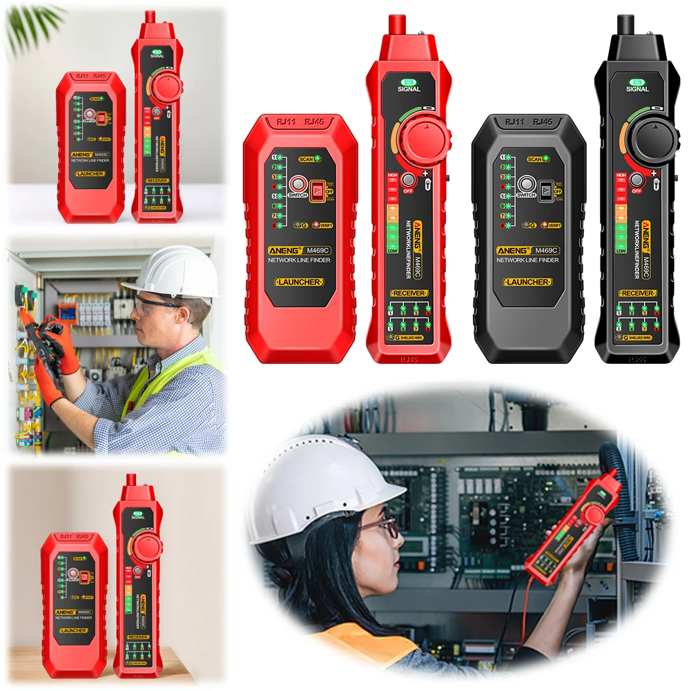 LAN-Cable-Tester-com-Fone-de-Ouvido-Trace-Measure-Network-Repair ...