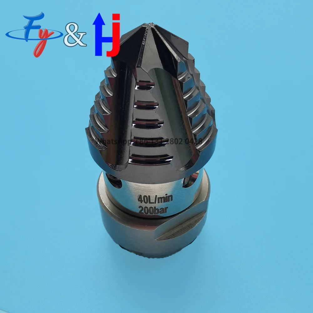 40L-70L-Rotating-Pagoda-Nozzles-Flushing-Floor-Drills-High-Pressure-SS ...