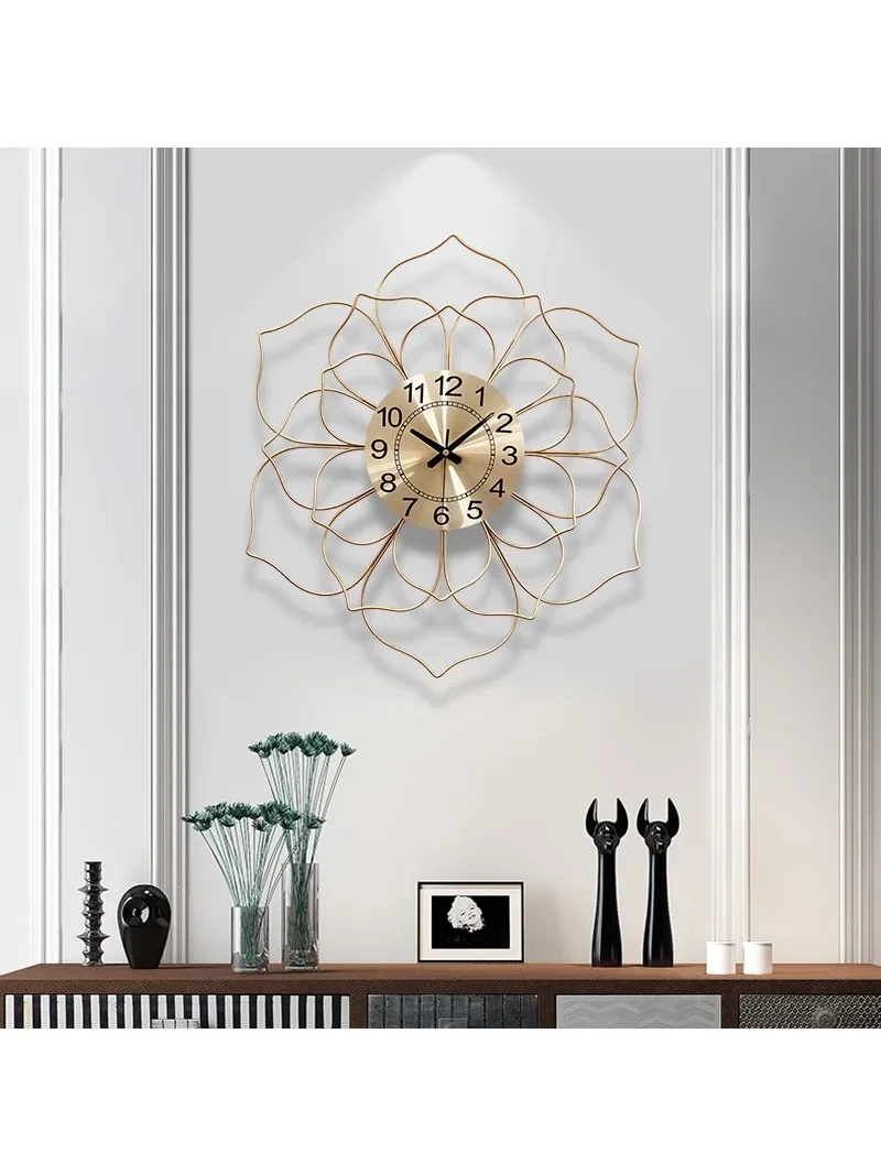 Clock-watch-wall-clock-modern-minimalist-creative-art-wall-watch-living ...