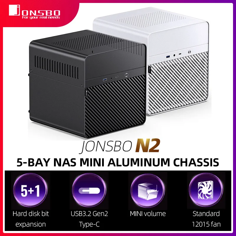 Jonsbo-N2-Mini-ITX-Case-for-PC-NAS-Case-Pc-Cabinet-All-Aluminum-Alloy ...