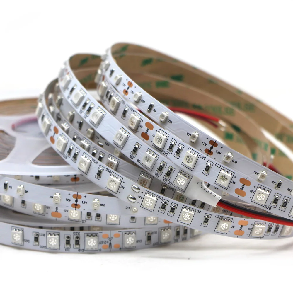 SMD-3528-5050-InfraRed-IR-LED-Strip-light-850nm-940nm-Flexible-60LEDs-M ...