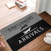 Airport Runway Printed Pattern Entrance Doormat Area Rugs Bath Mat Anti ...