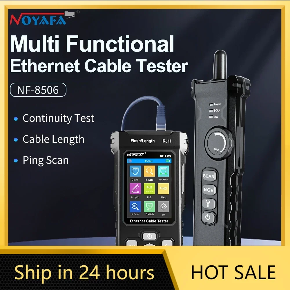 NOYAFA-NF-8506-Network-Cable-Tester-Machine-Supports-PING-Test-IP-Scan ...