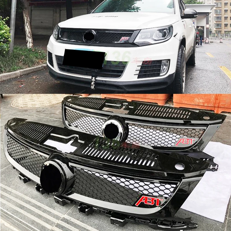 Racing-Grille-For-Volkswagen-Tiguan-2013-2014-2015-2016-2017Year-Carbon ...