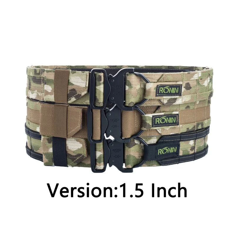 Ronin Style Tactical SENSHI Belt 【1.5 Inch】 Outdoor Military Hunting ...