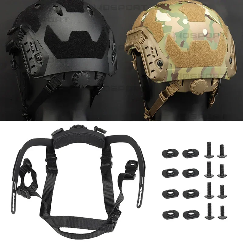 Helmet Inner Suspension System Shooting Hunting Helmets Adjustable Head ...