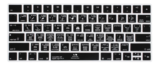 HRH Serato DJ Traktor Pro 2/ Kontrol S4 VIM Shortcuts Keyboard Covers ...