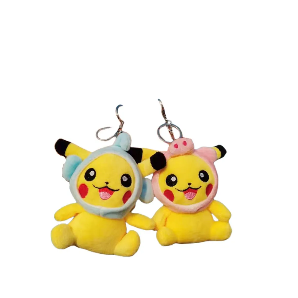 Pok-mon-Pikachu-Desenhos-Animados-Keychain-Pel-cia-Dos-Desenhos ...