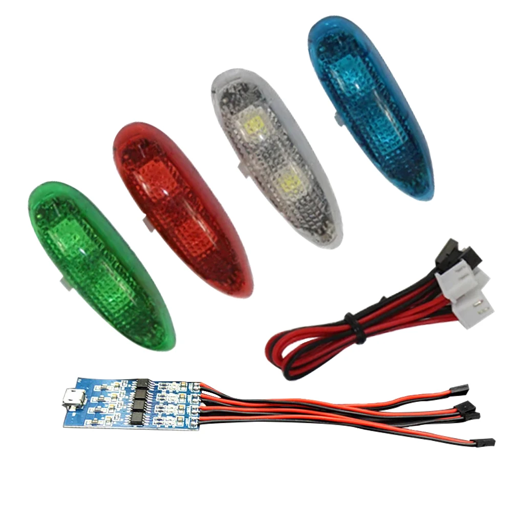 Wireless-Navigation-Light-ZMR-1S-Rechargeable-4-modes-LED-lights-For-RC ...
