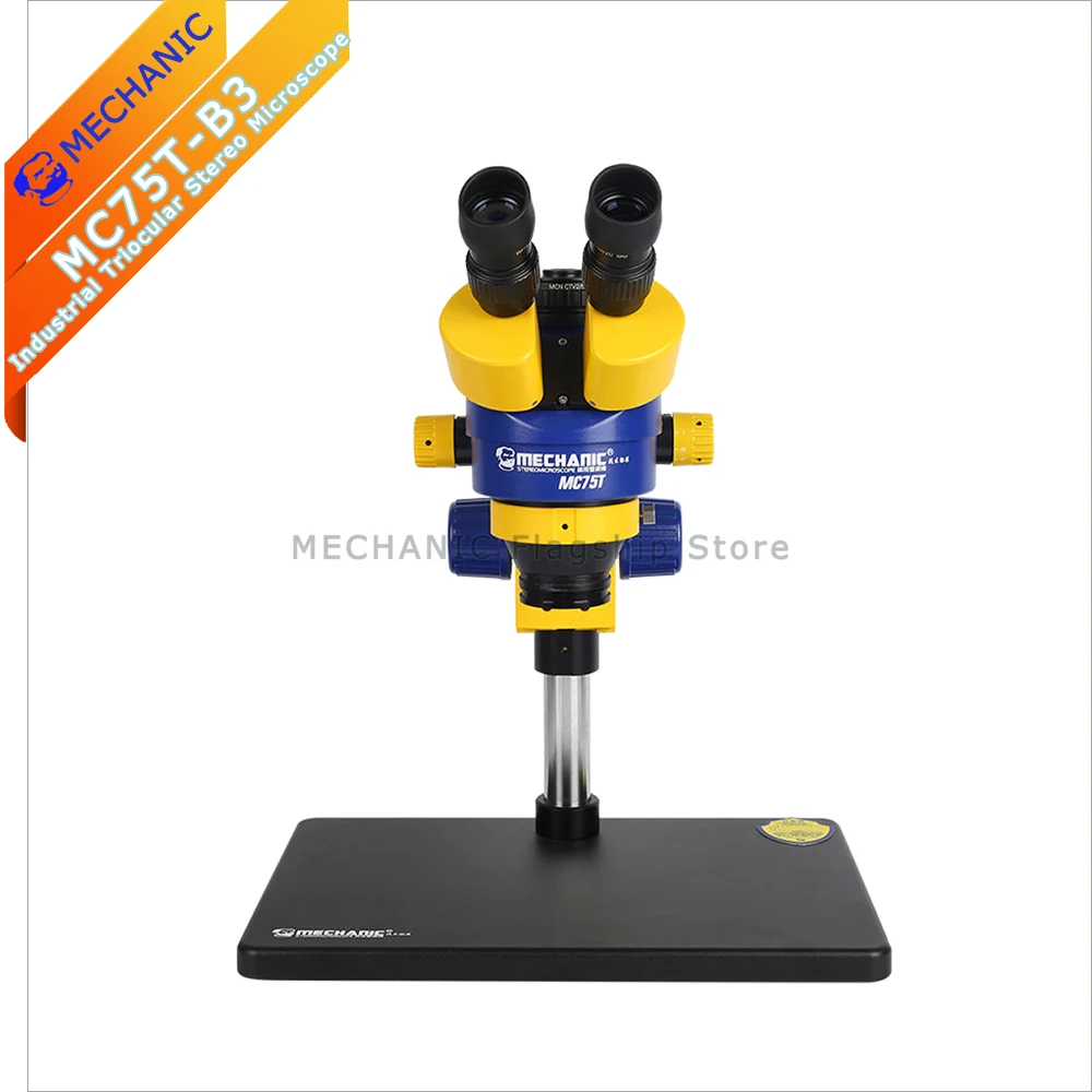 Microscope-MECHANIC-MC75T-B3-Trinocular-HD-PCB-Mobile-Phone-Rework ...