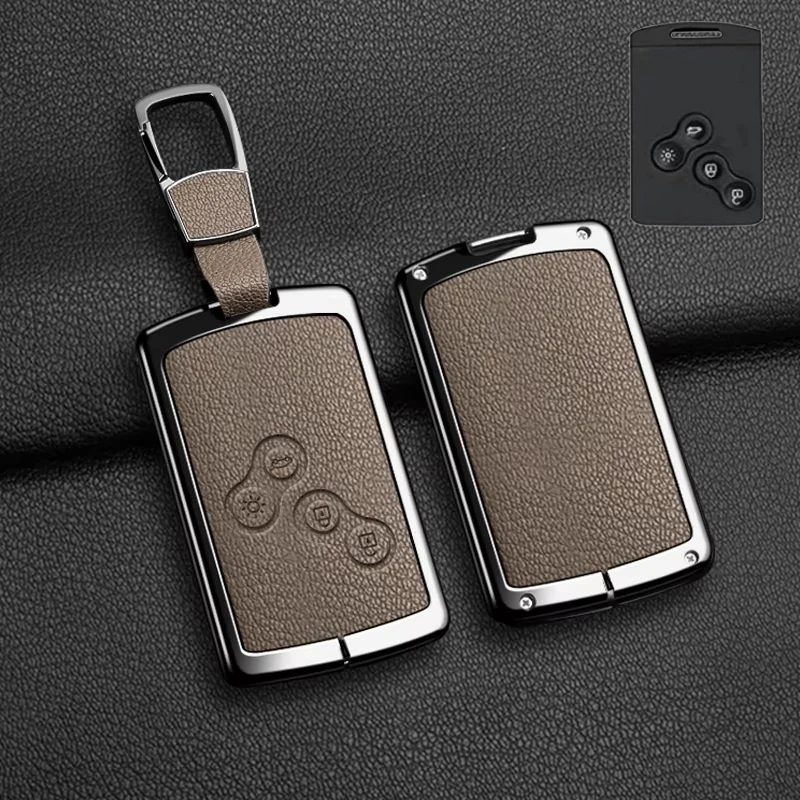 Zinc Alloy Leather for Renault Megane 2 3 Clio Scenic Duster Kaptur ...