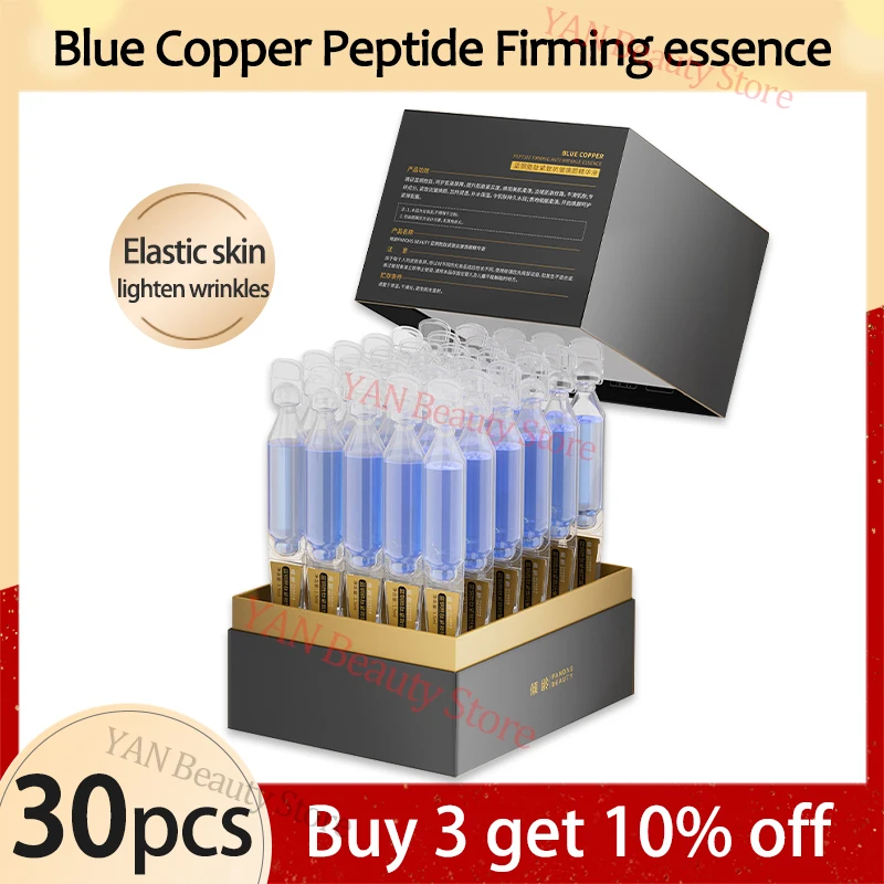 Blue Copper Peptide Firming Essence Polypeptide Anti Wrinkle Serum ...
