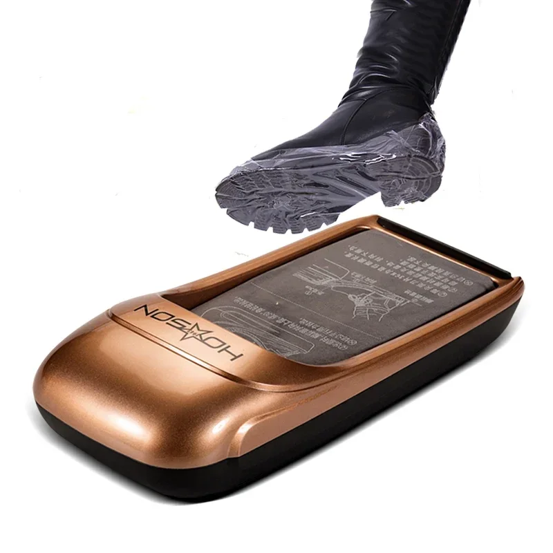 6-Rolls-Membrane-Automatic-Shoe-Cover-Machine-Film-Dispenser-Sole ...