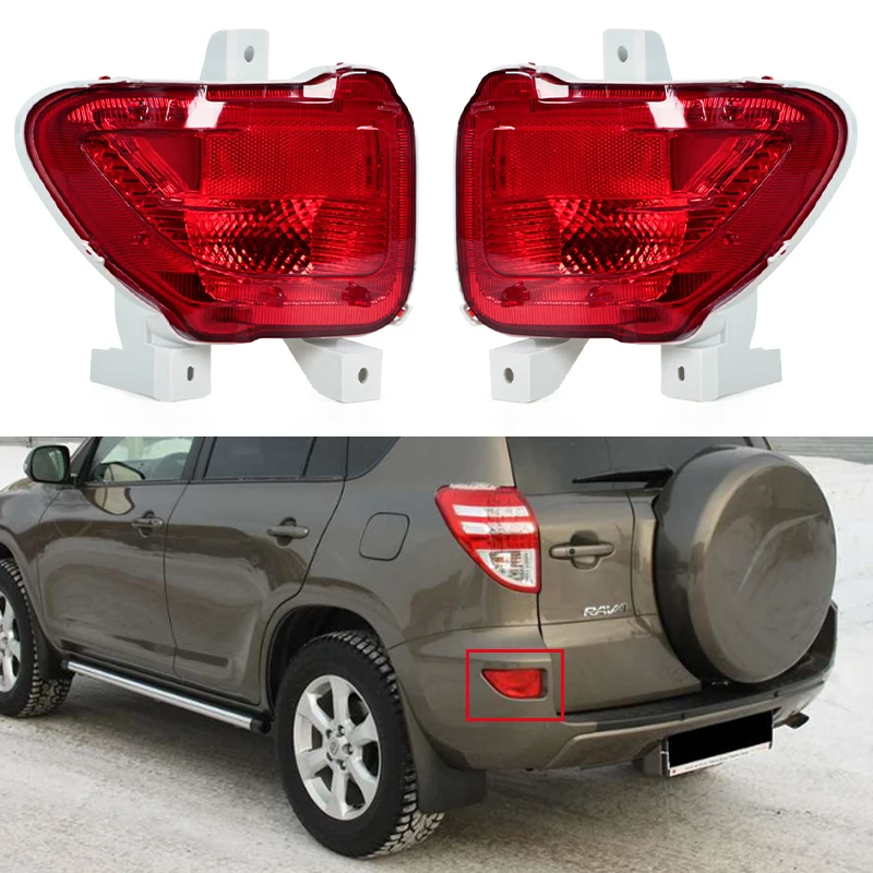 For-Toyota-RAV4-2005-2012-Car-Rear-Bumper-Tail-Parking-Brake-Light ...